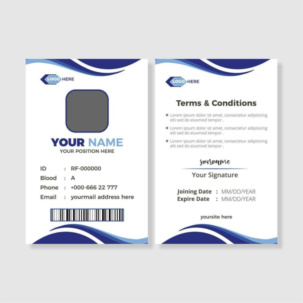 Cetak ID Card PVC Satuan Full Color | Plaza Kreasi Printing